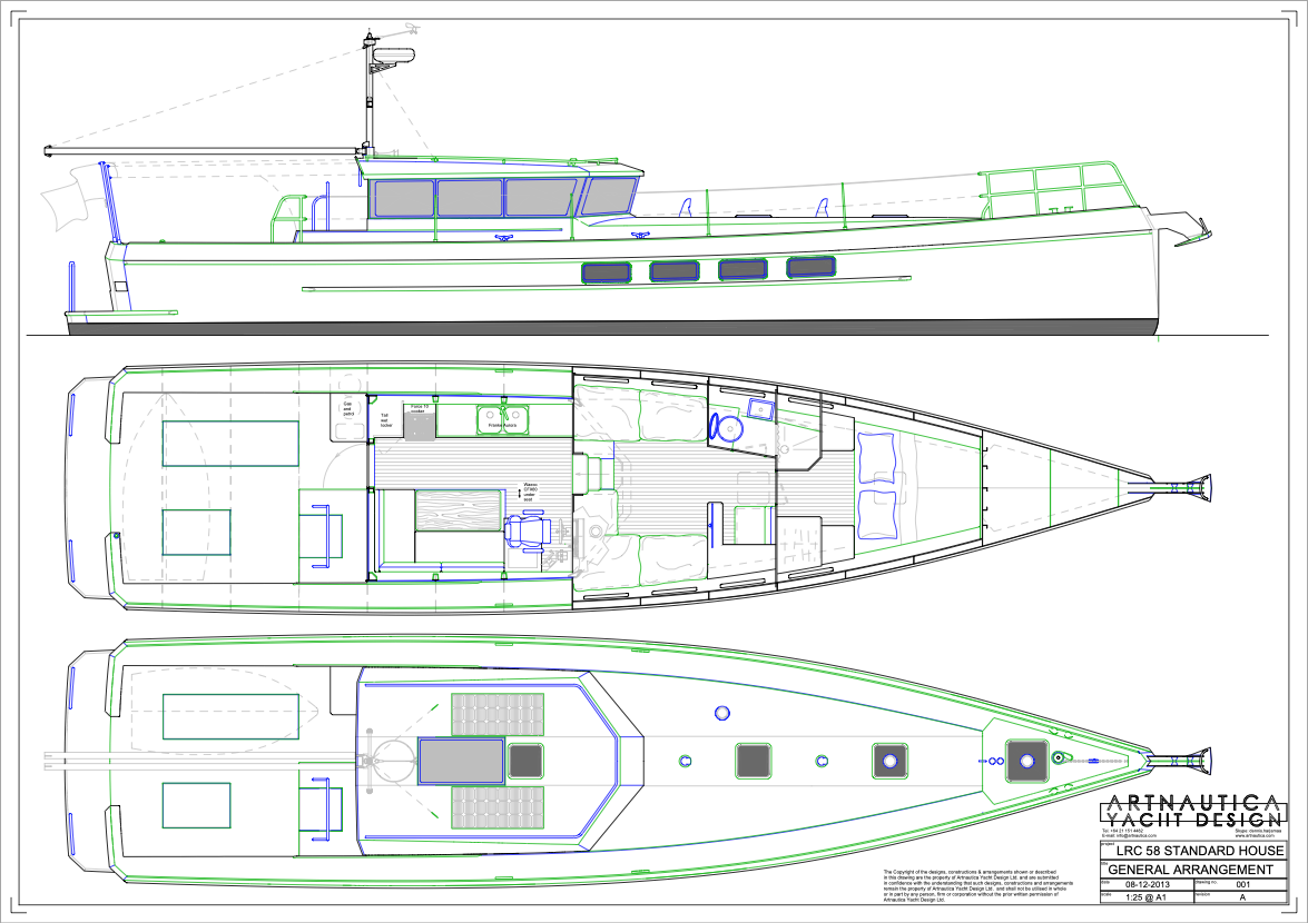 LRC58, the Long Range Cruiser with a Low Displacement to Length Ratio ...