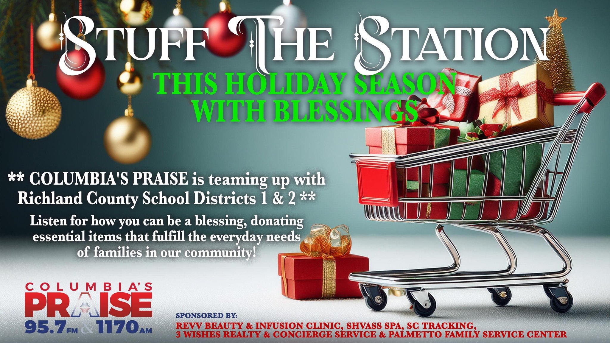 Columbia's Praise 95.7 FM & 1170 AM