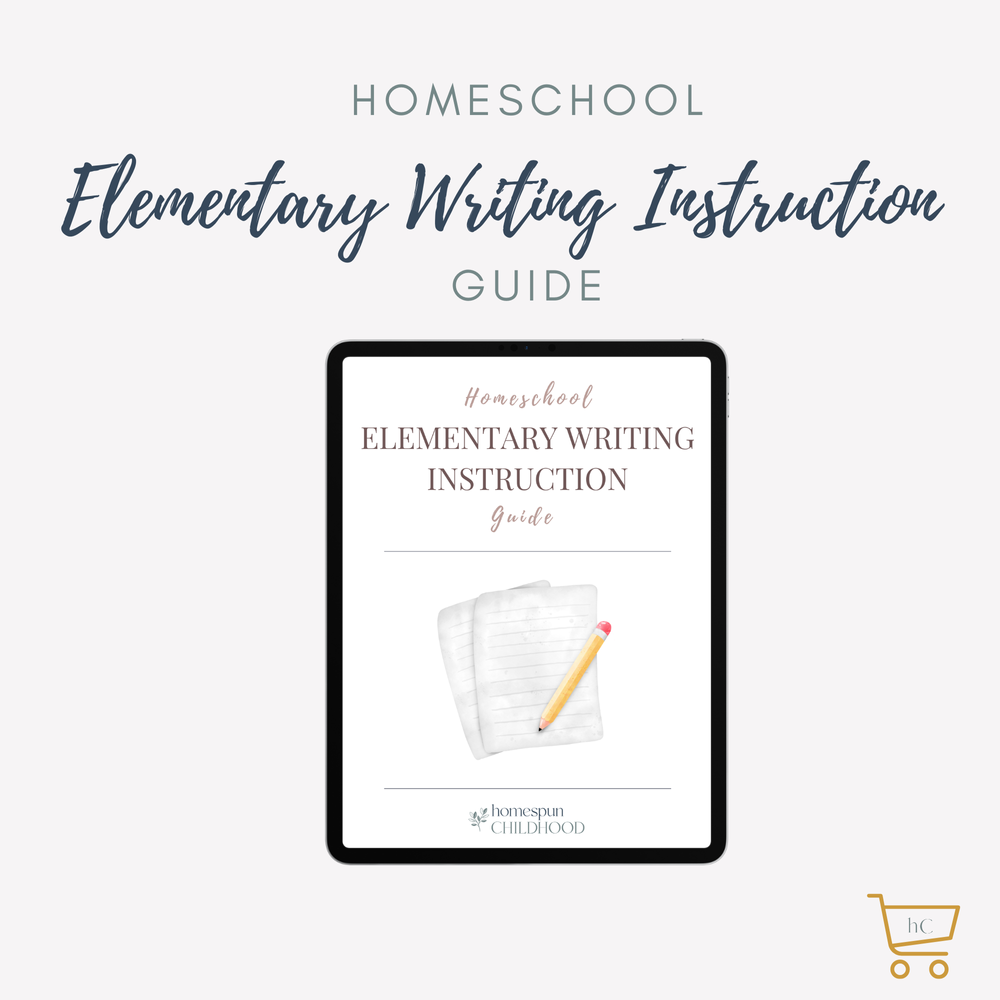 Writing Guide — Homespun Childhood