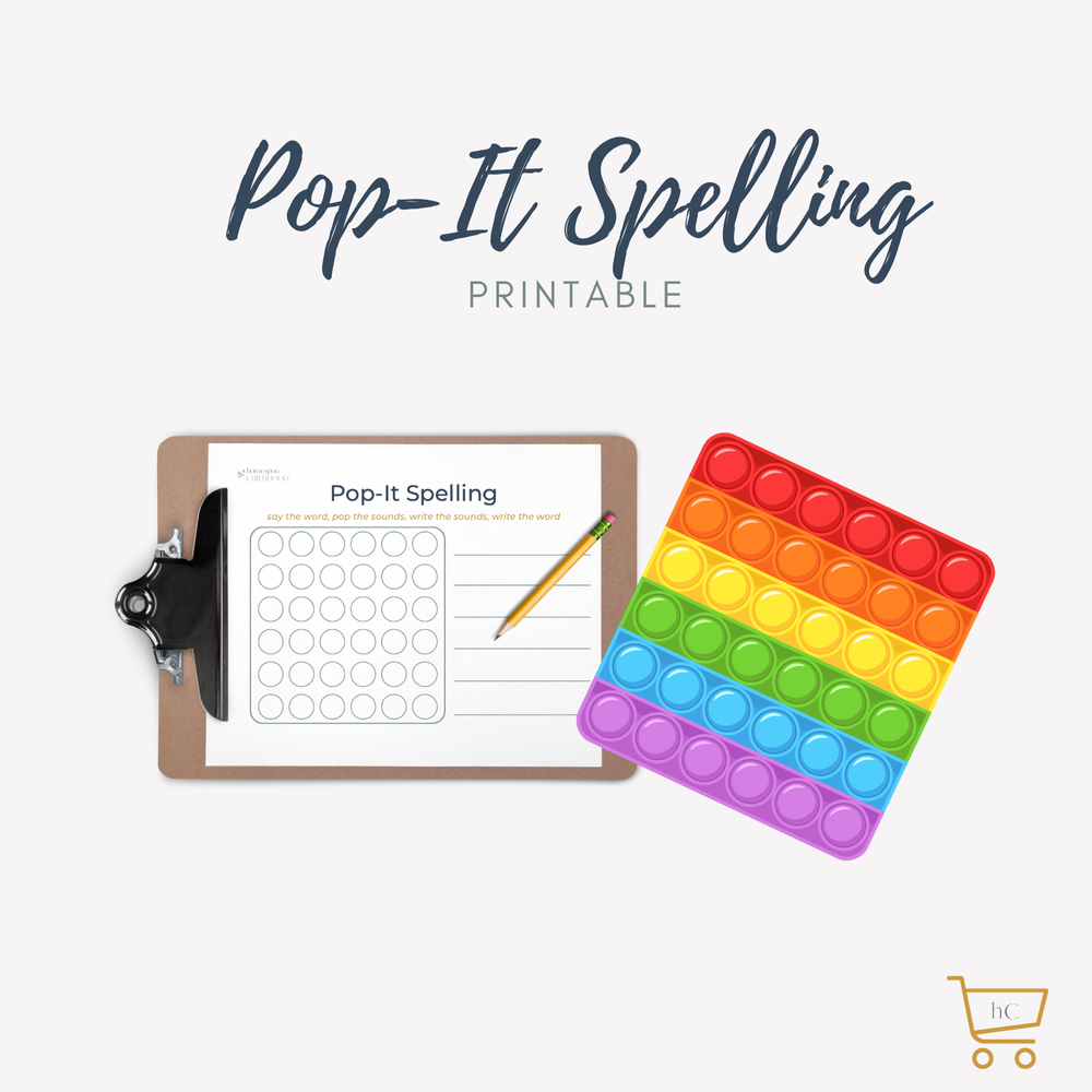 Spelling Instruction Guide — Homespun Childhood