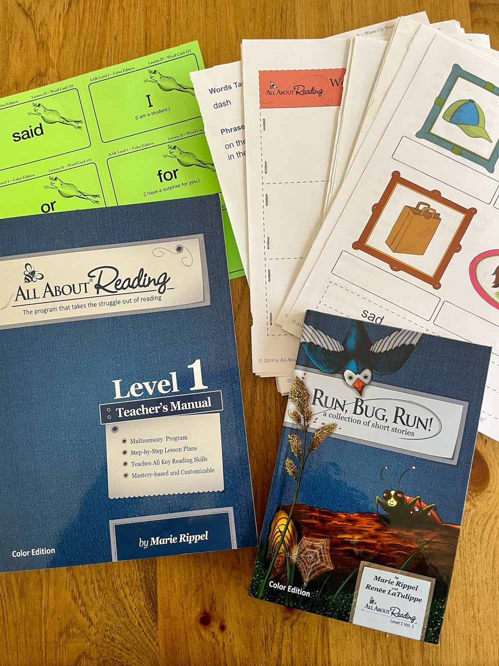 All About Reading: A Review — Homespun Childhood