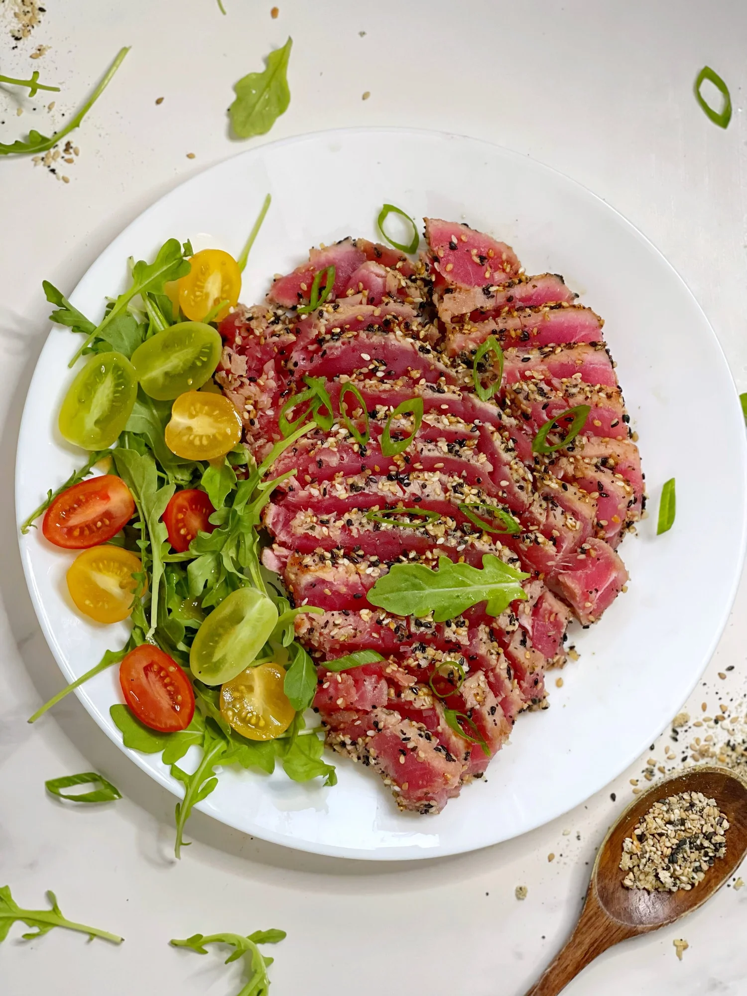 Seared Sesame Crusted Tuna — Pete Eats
