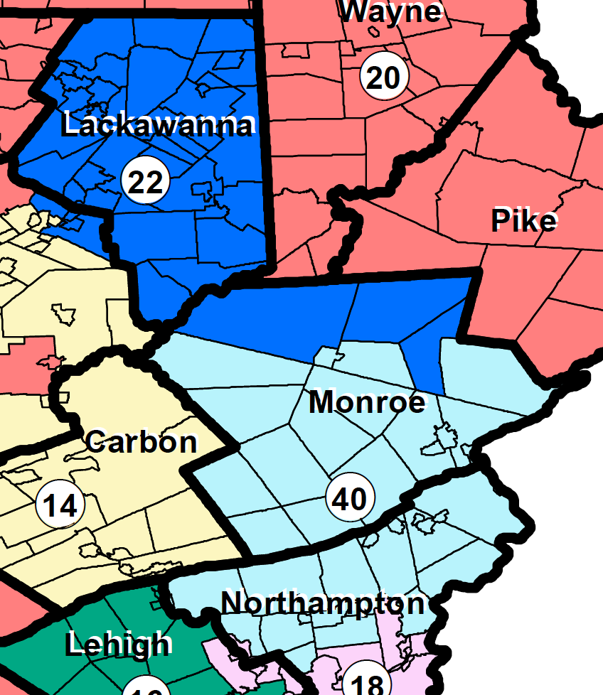 Officials, Legislators and Districts — Monroe County PA Democrats