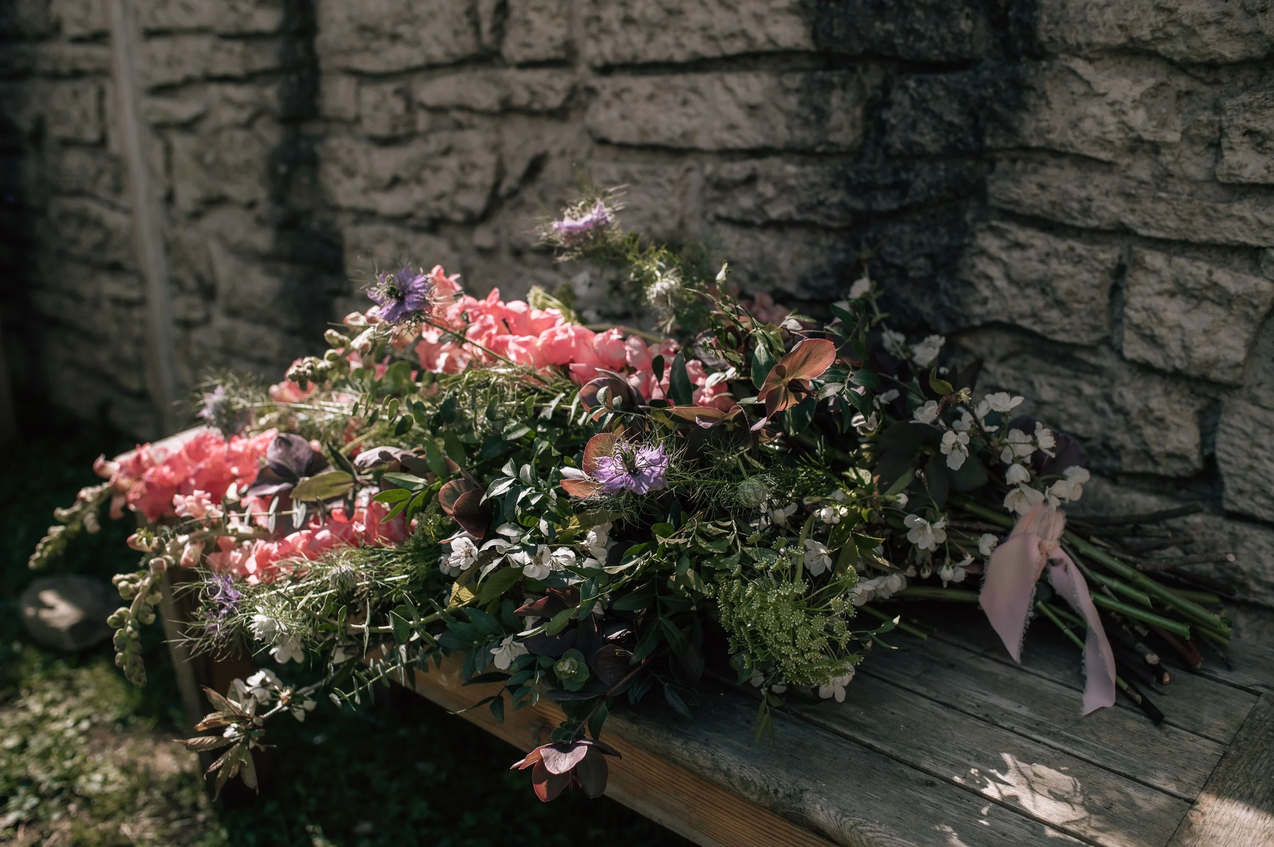 Bespoke funeral flowers in Glasgow — Rook Botanics