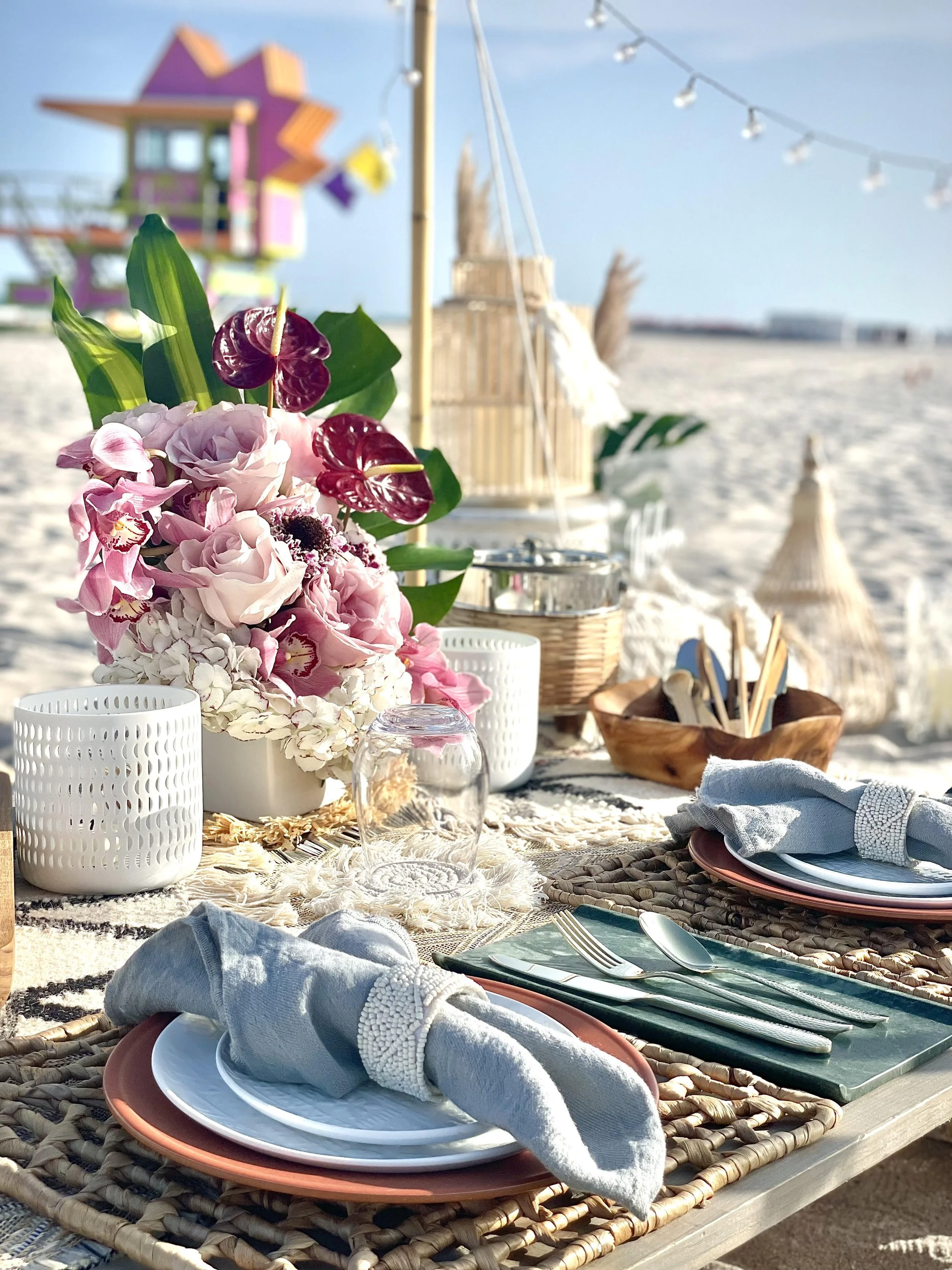 Miami's Ultimate Boho Luxe Beach Picnic Package for Romantic Dates and ...