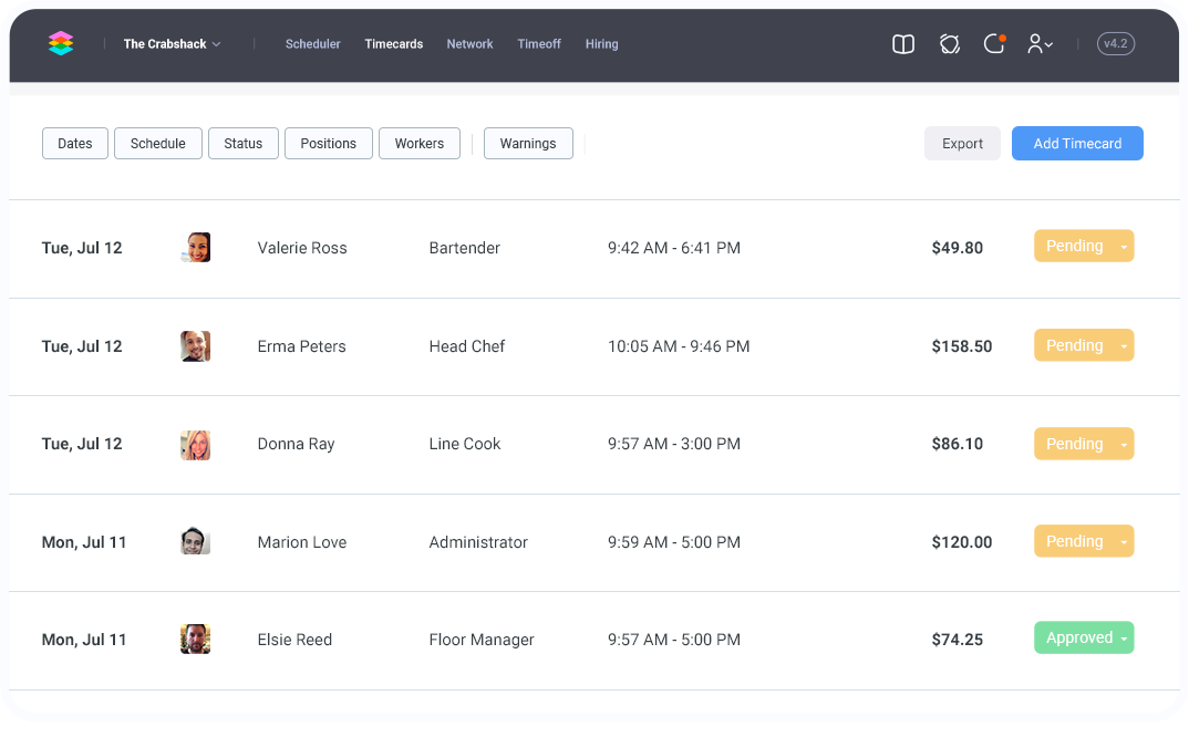 Social Schedules Free Employee Time Clock App Social Schedules Free Employee Time Clock App