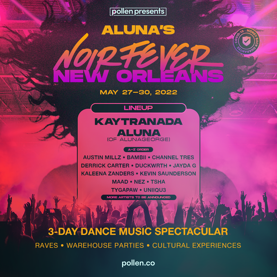 Aluna Announces Music Festival, ‘Noir Fever’ — Death Moth Press