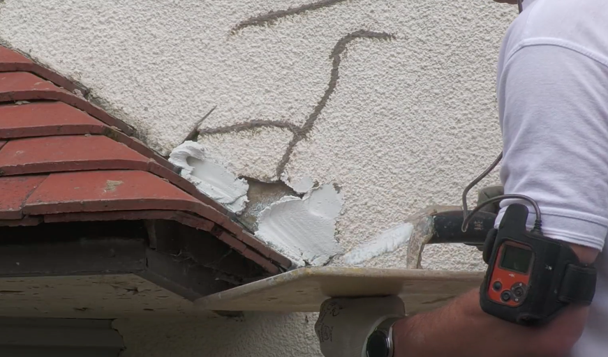 How to Fill Cracks in Render — Charlie DIYte