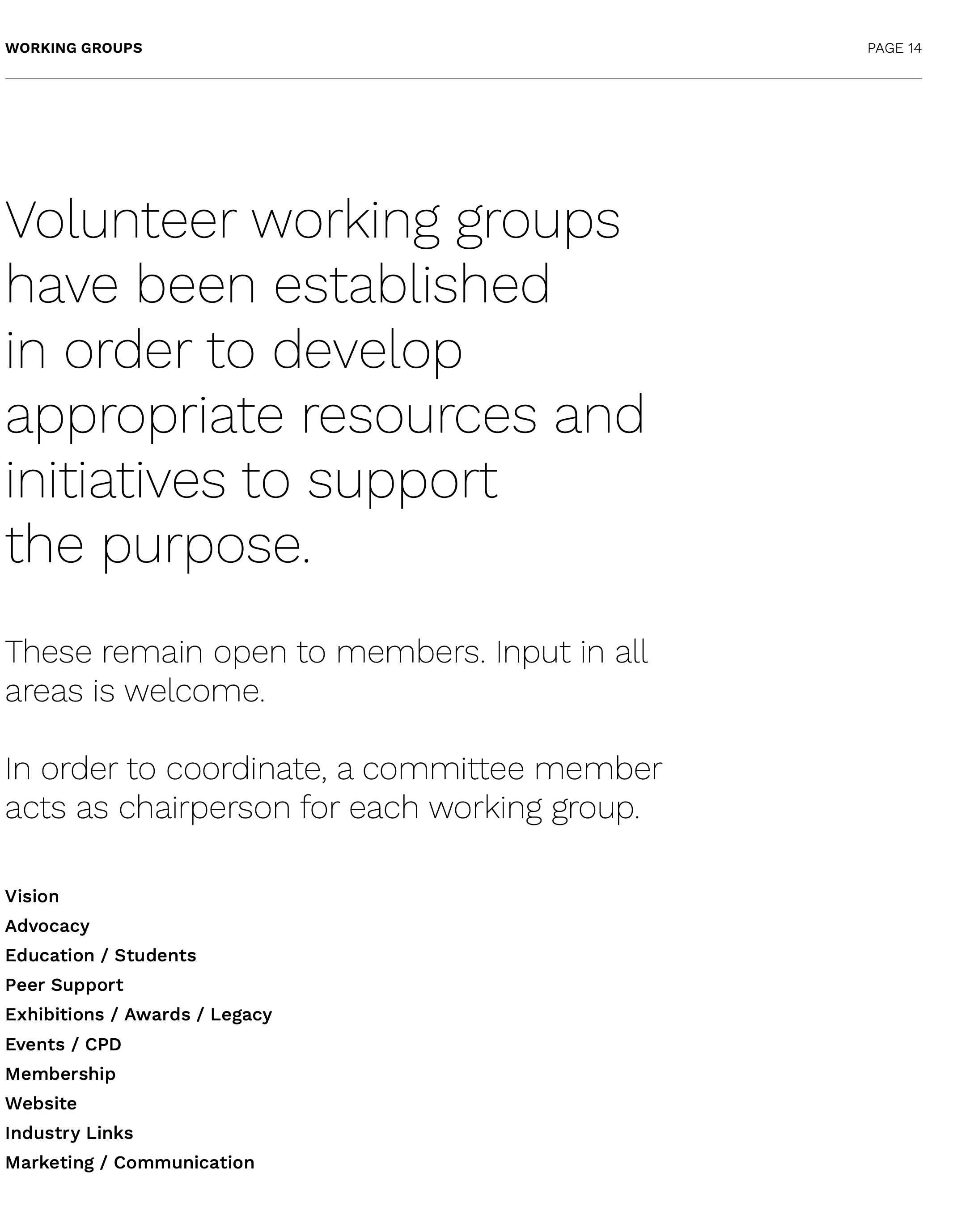 RAA Member Content Area — Regional Architecture Association