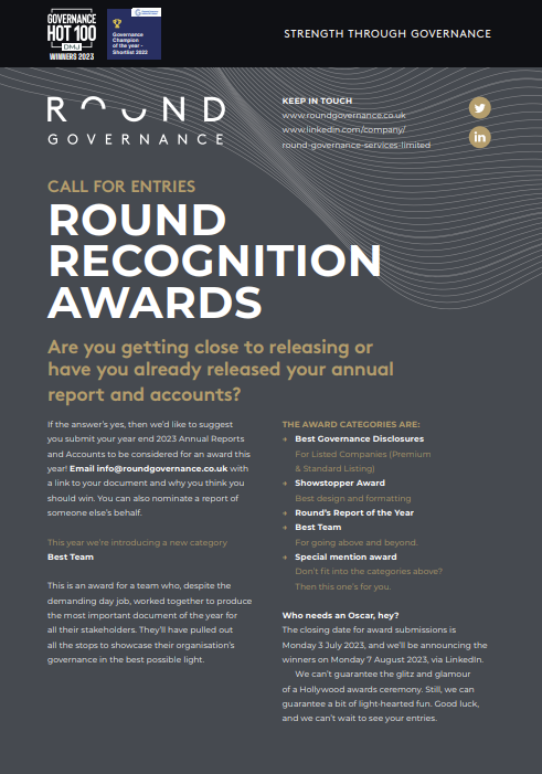 Round Recognition Awards 2023 — Round Governance