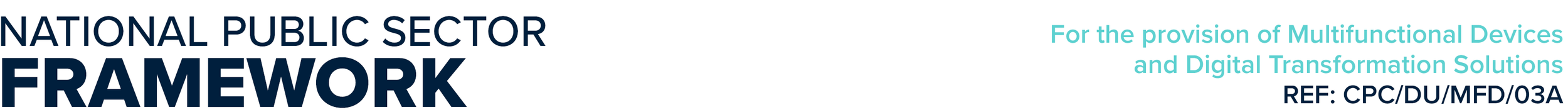 National Public Sector Framework For Multifunctional Devices and ...