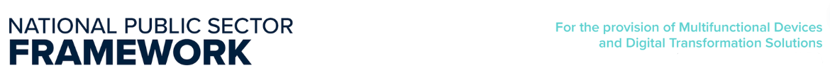 Home Framework Title — National Public Sector Framework For Multifunctional Devices and Digital ...