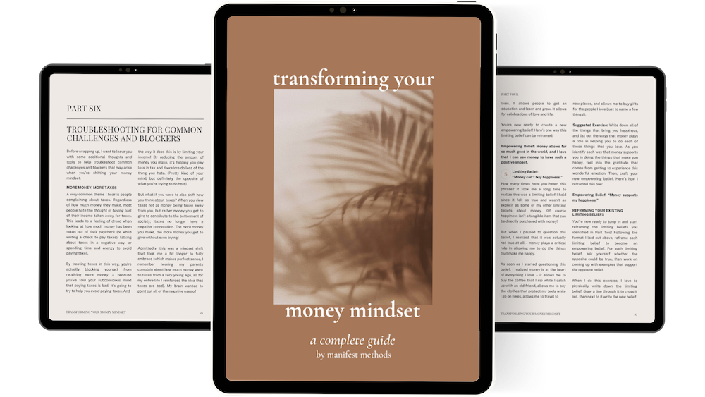 Money Mindset Transformation — Manifest Methods