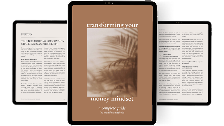 Money Mindset Transformation — Manifest Methods