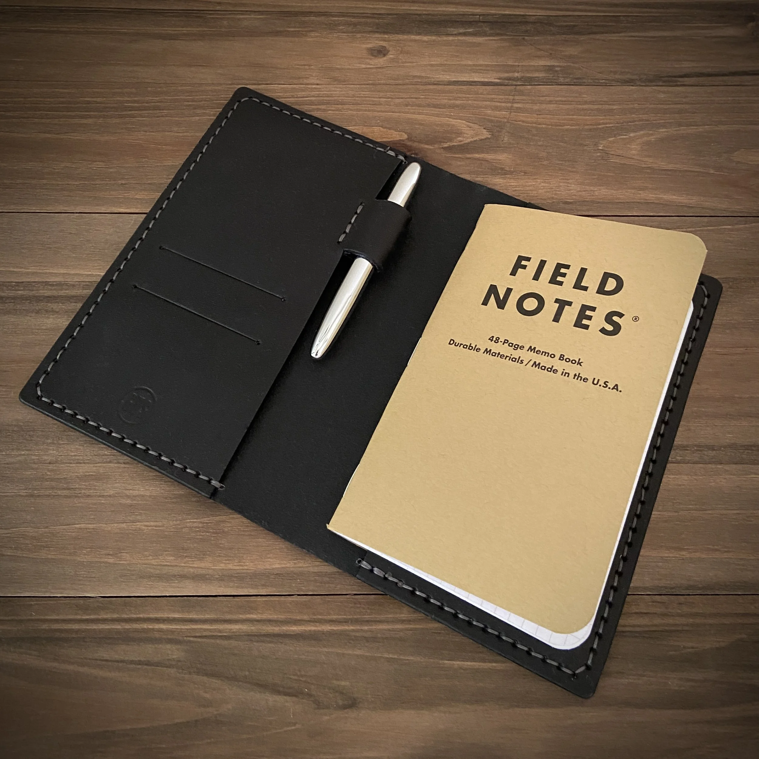 Leather Journal Cover for Field Notes — Gus Leather Goods