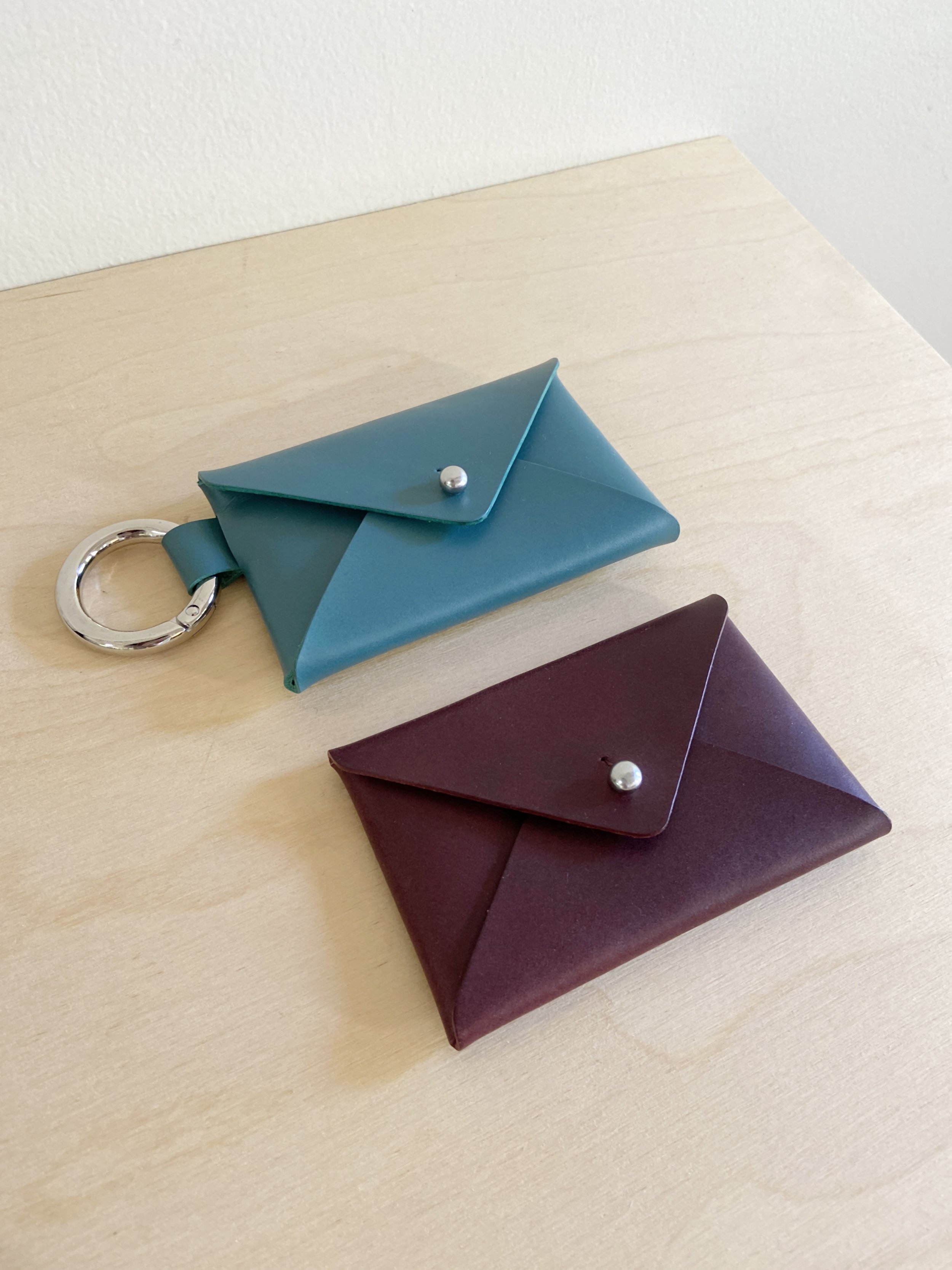 Mini Envelope Wallet Women — Gus Leather Goods