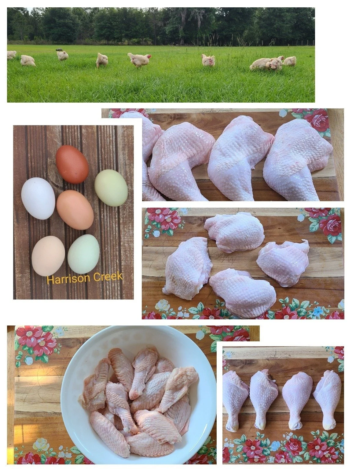 Large Family 30 Chicken Box w/giblets-Deposit — Harrison Creek Farm LLC