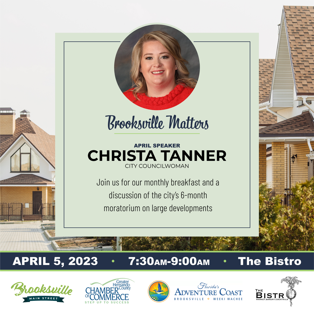 Brooksville Matters: City Councilwoman Christa Tanner — Brooksville ...