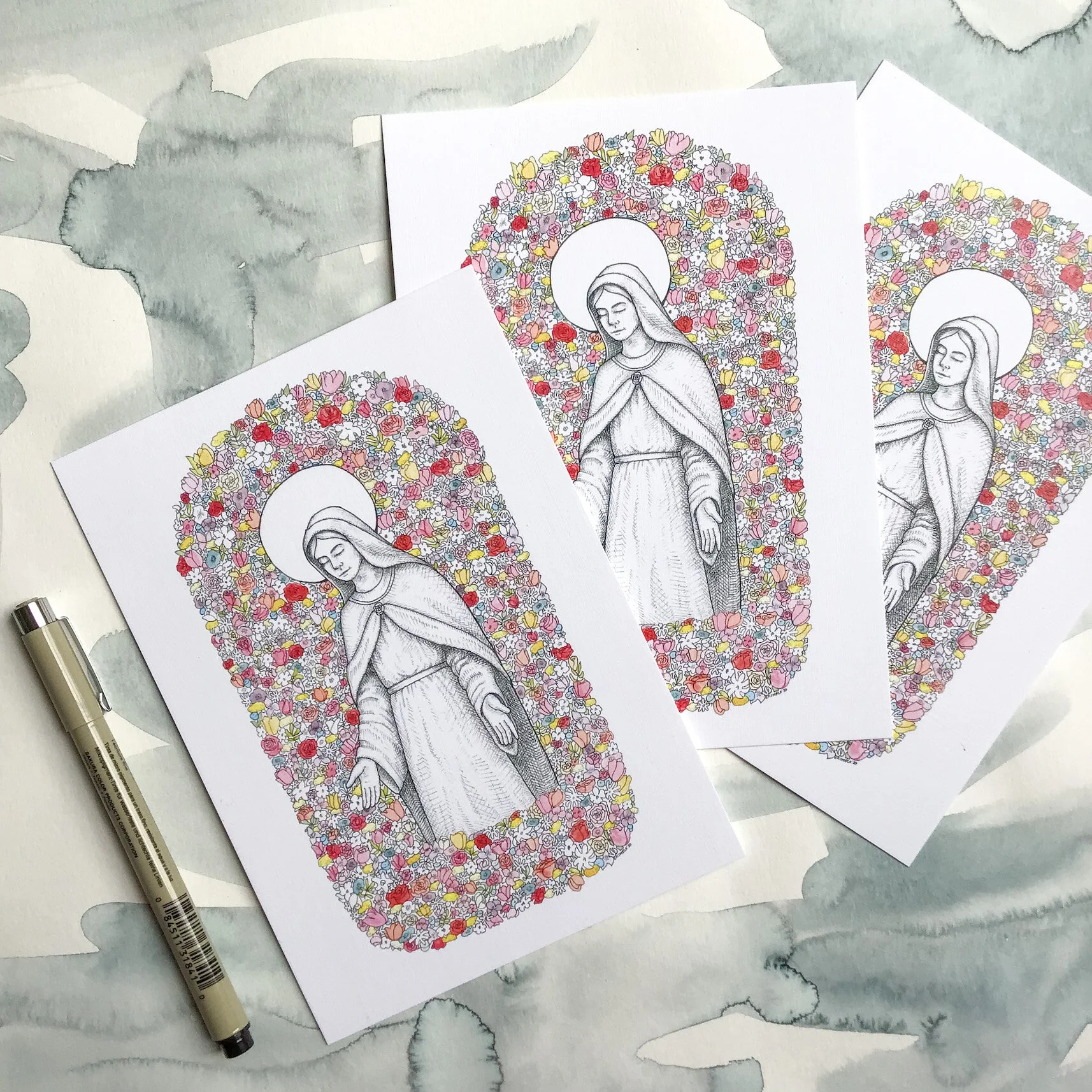 Shop Modern Catholic Art and Illustration — Kate Scimeca Art