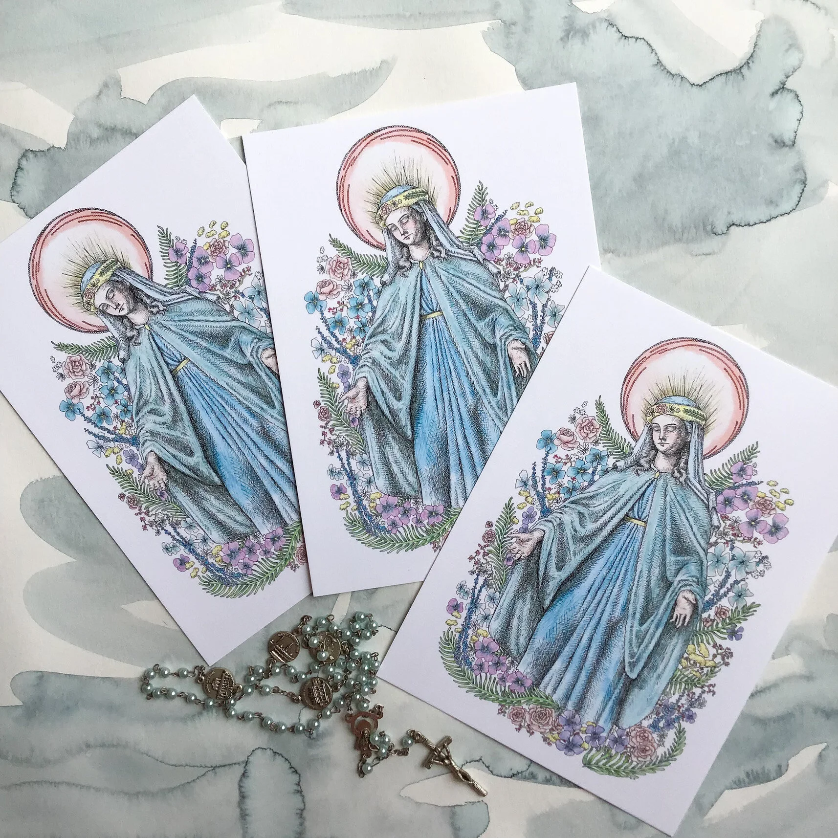 Shop Modern Catholic Art and Illustration — Kate Scimeca Art