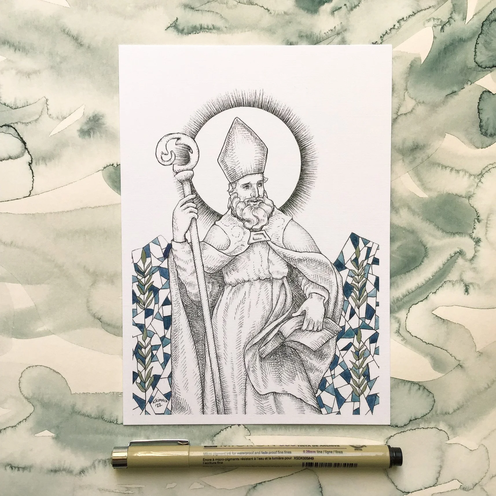 Shop Modern Catholic Art and Illustration — Kate Scimeca Art