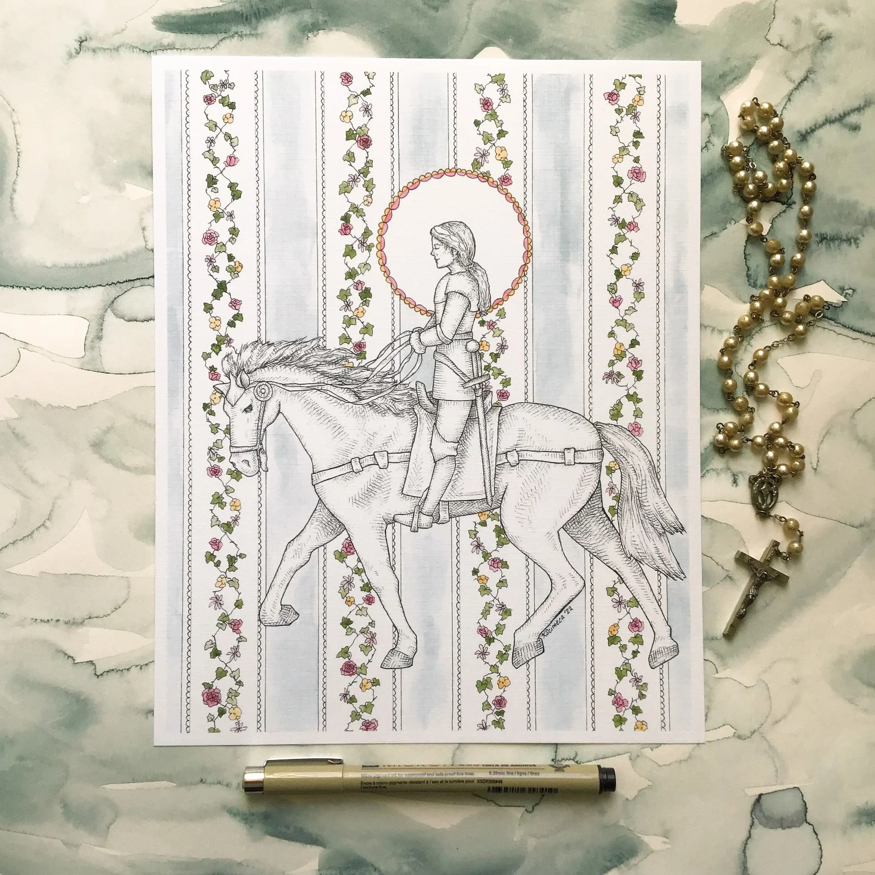 Shop Modern Catholic Art and Illustration — Kate Scimeca Art