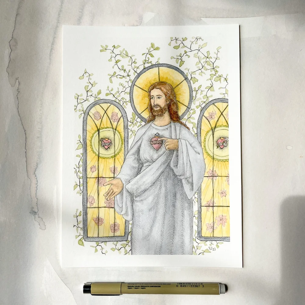 Sacred Heart Art