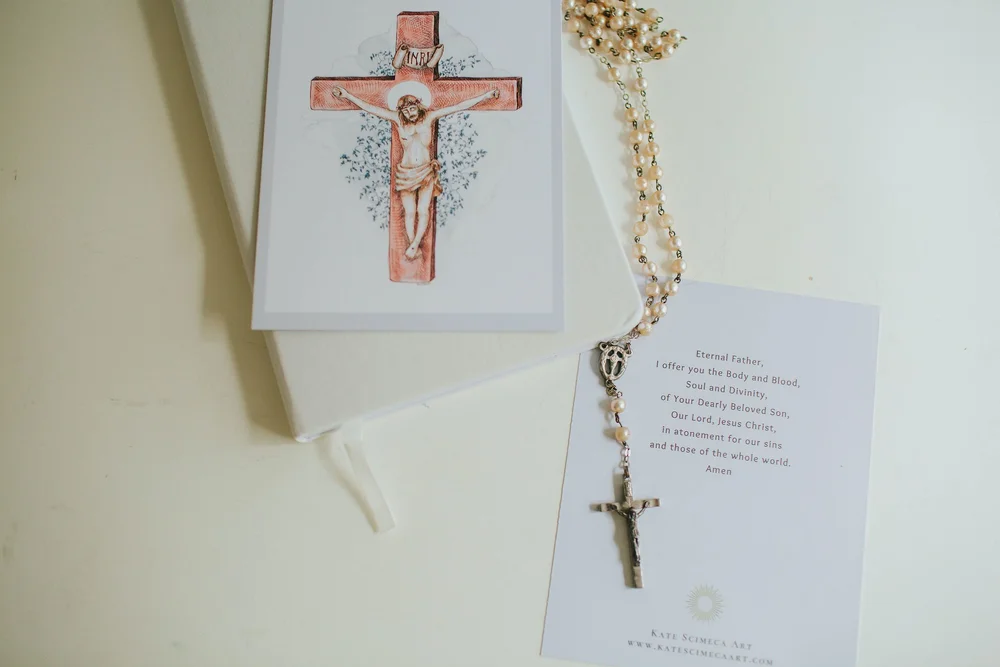 Custom Catholic Prayer Cards — Kate Scimeca Art