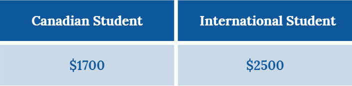 Fees — Toronto STEM School