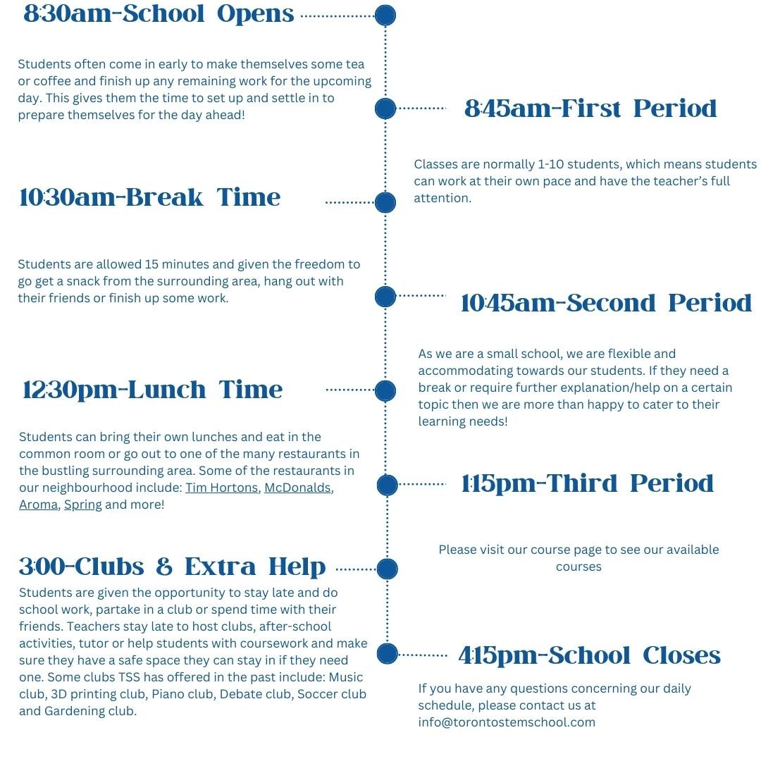 School Day — Toronto STEM School