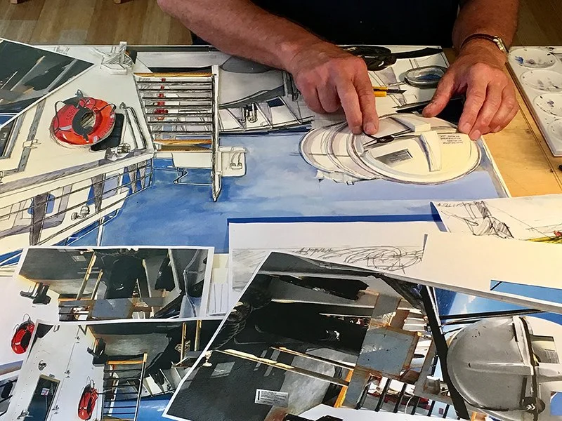 freighter collage — designLAB architects