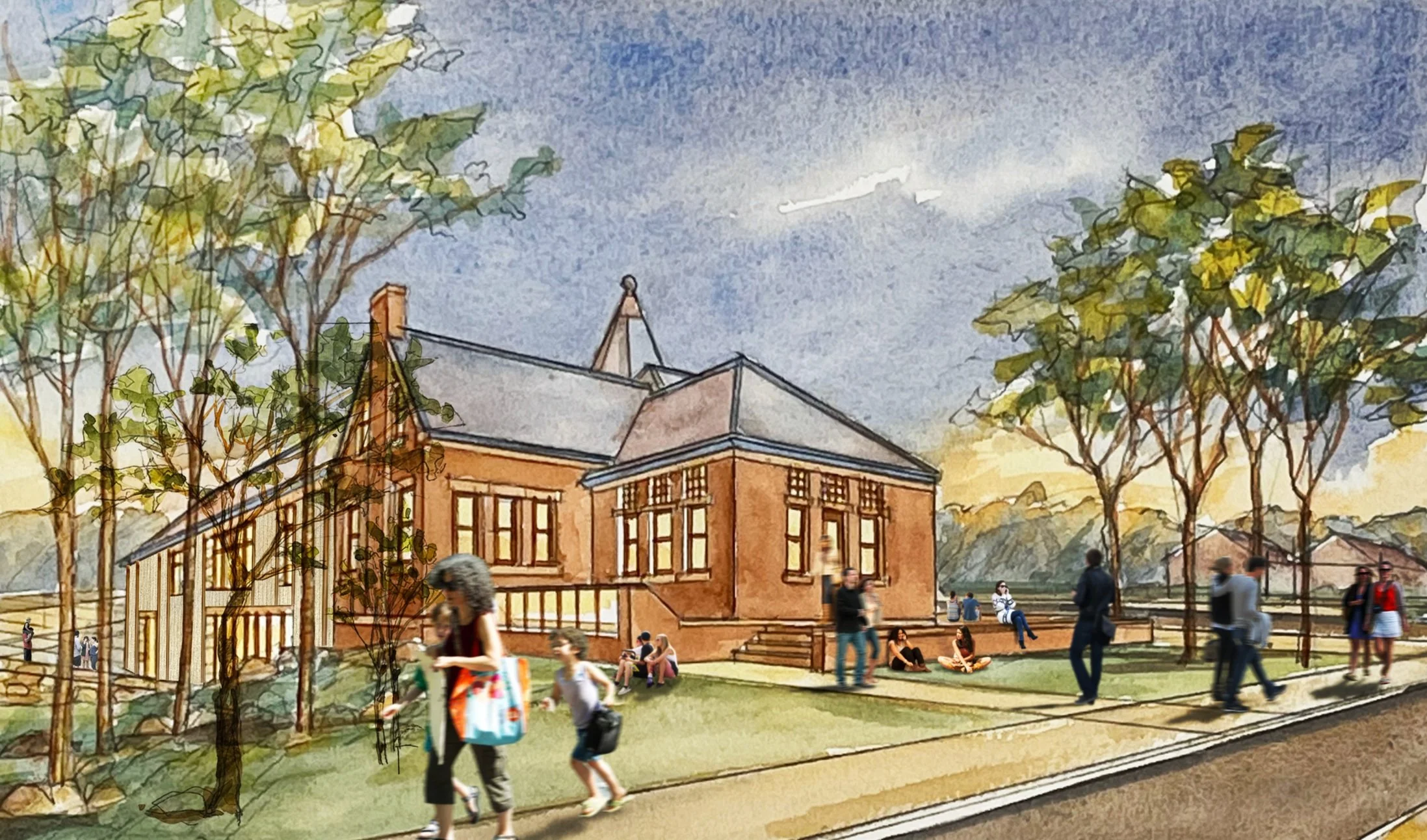 Town of Stow Randall Library — designLAB architects