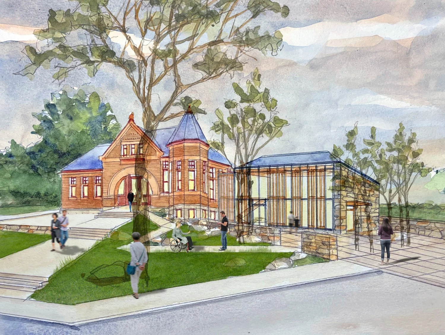 Town of Stow Randall Library — designLAB architects