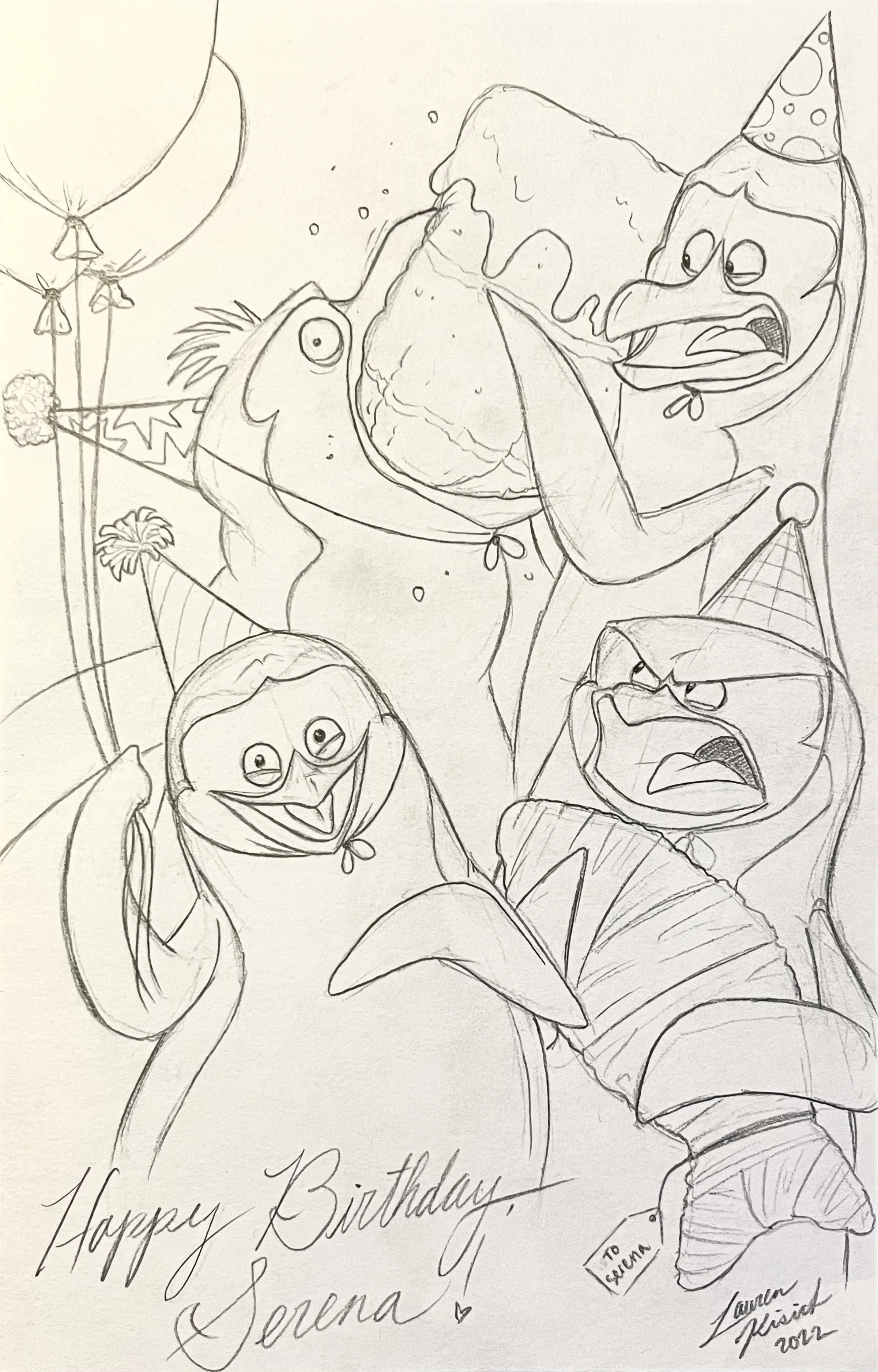 DreamWorks Card Art Collection — Lauren Kisich