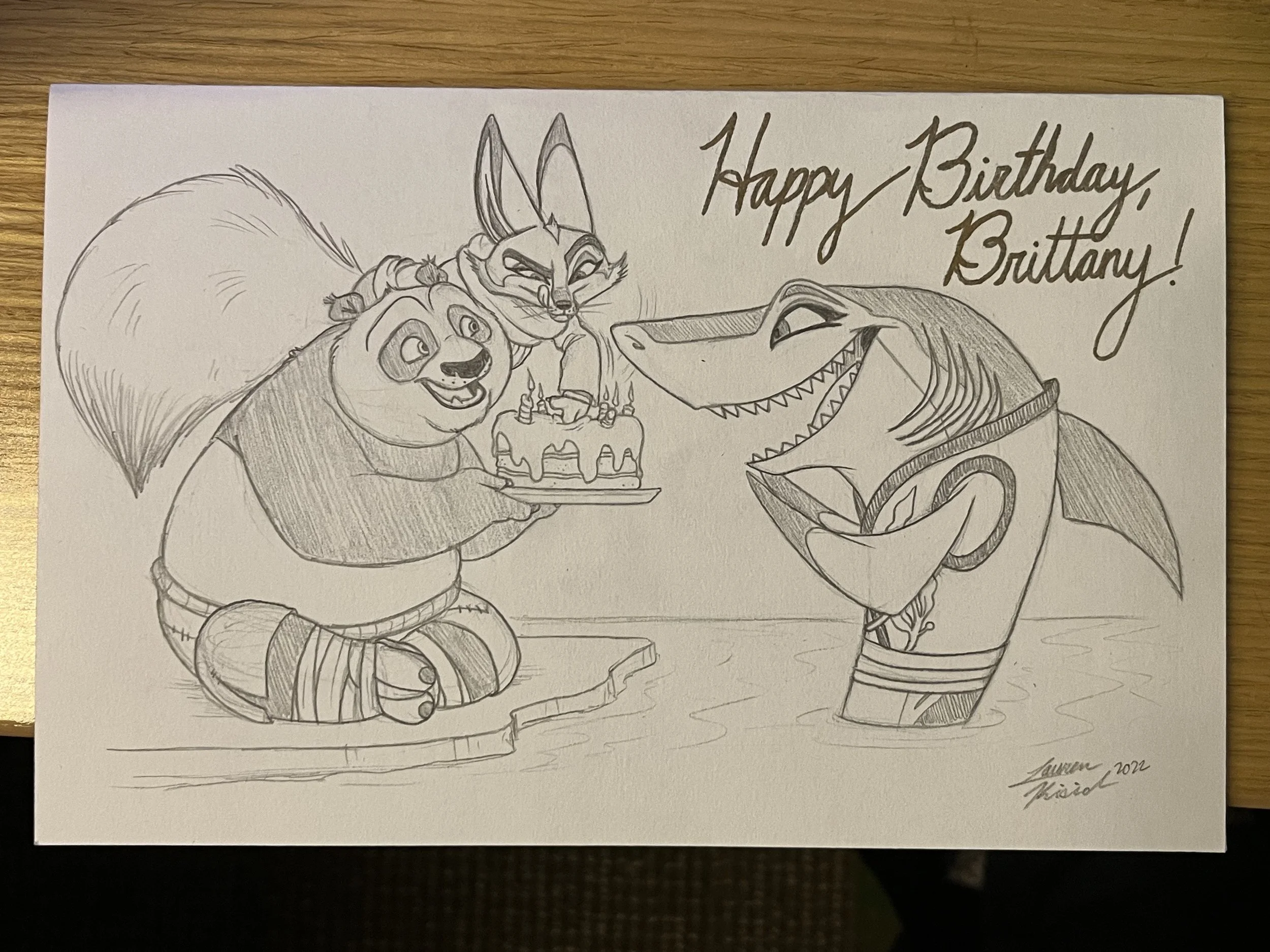 DreamWorks Card Art Collection — Lauren Kisich
