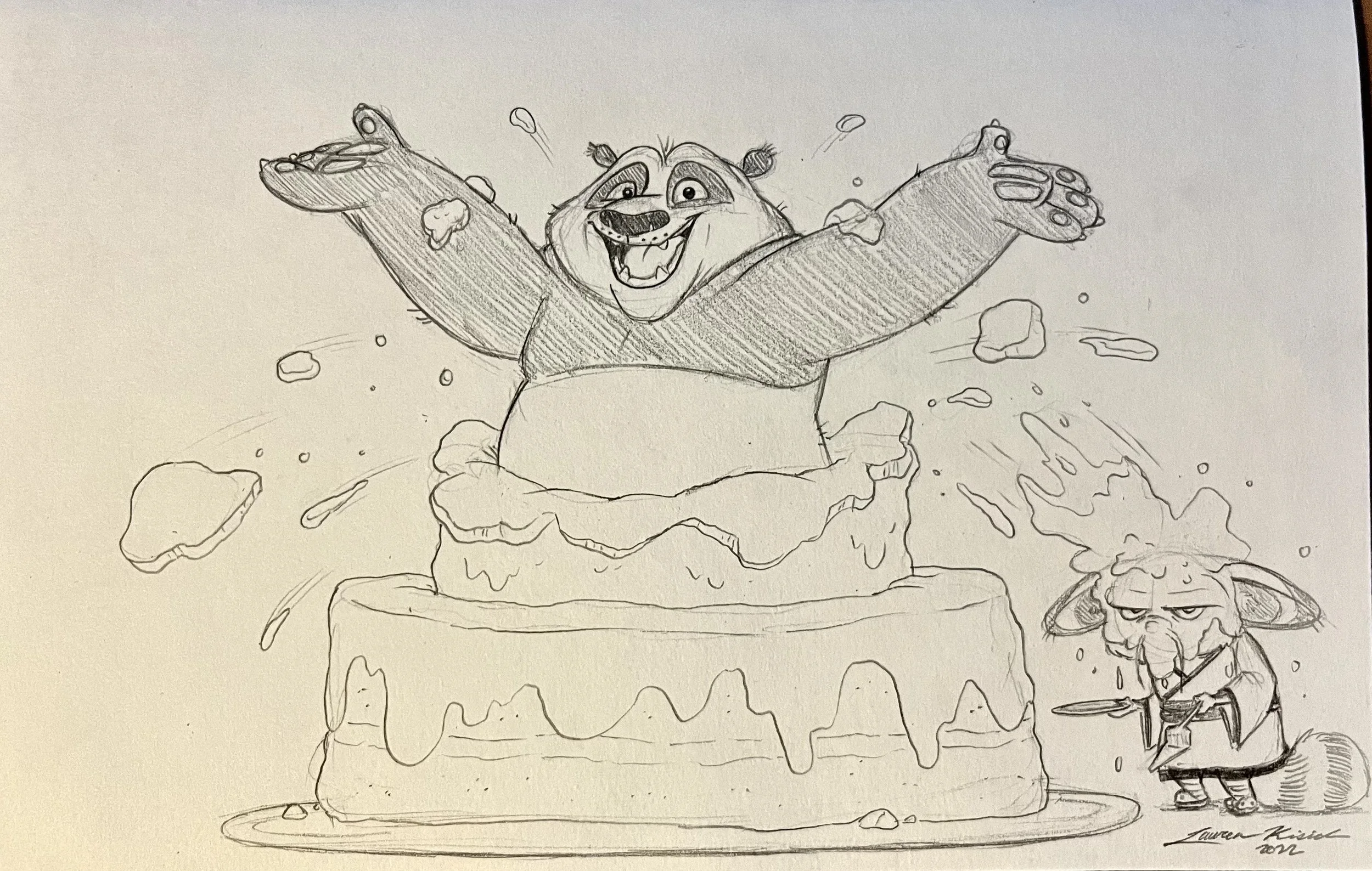 DreamWorks Card Art Collection — Lauren Kisich