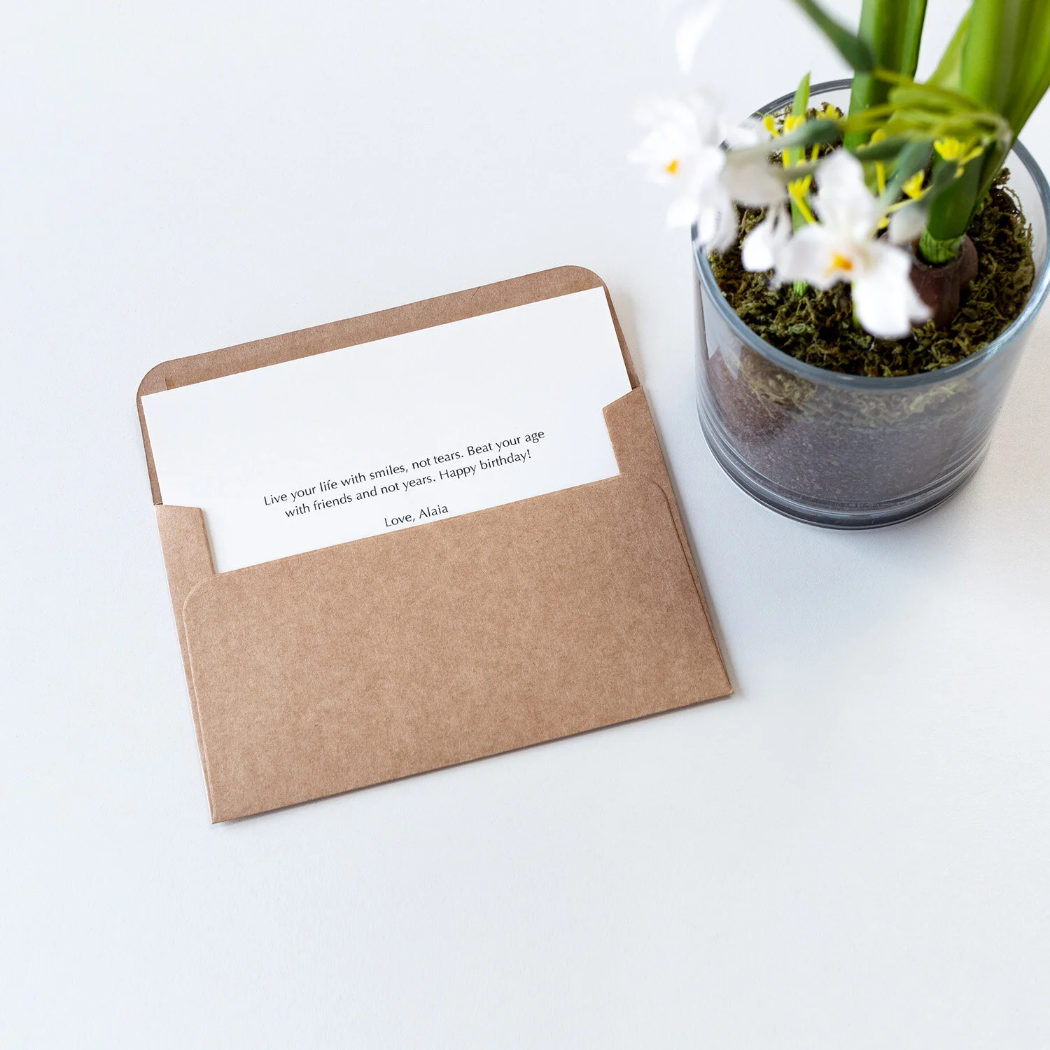 Personalized Gift Message Card OHOM Personalized Gift Message Card OHOM