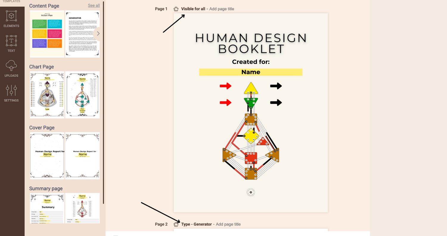 How to Make a Customized Human Design Chart Generator (Calculator ...