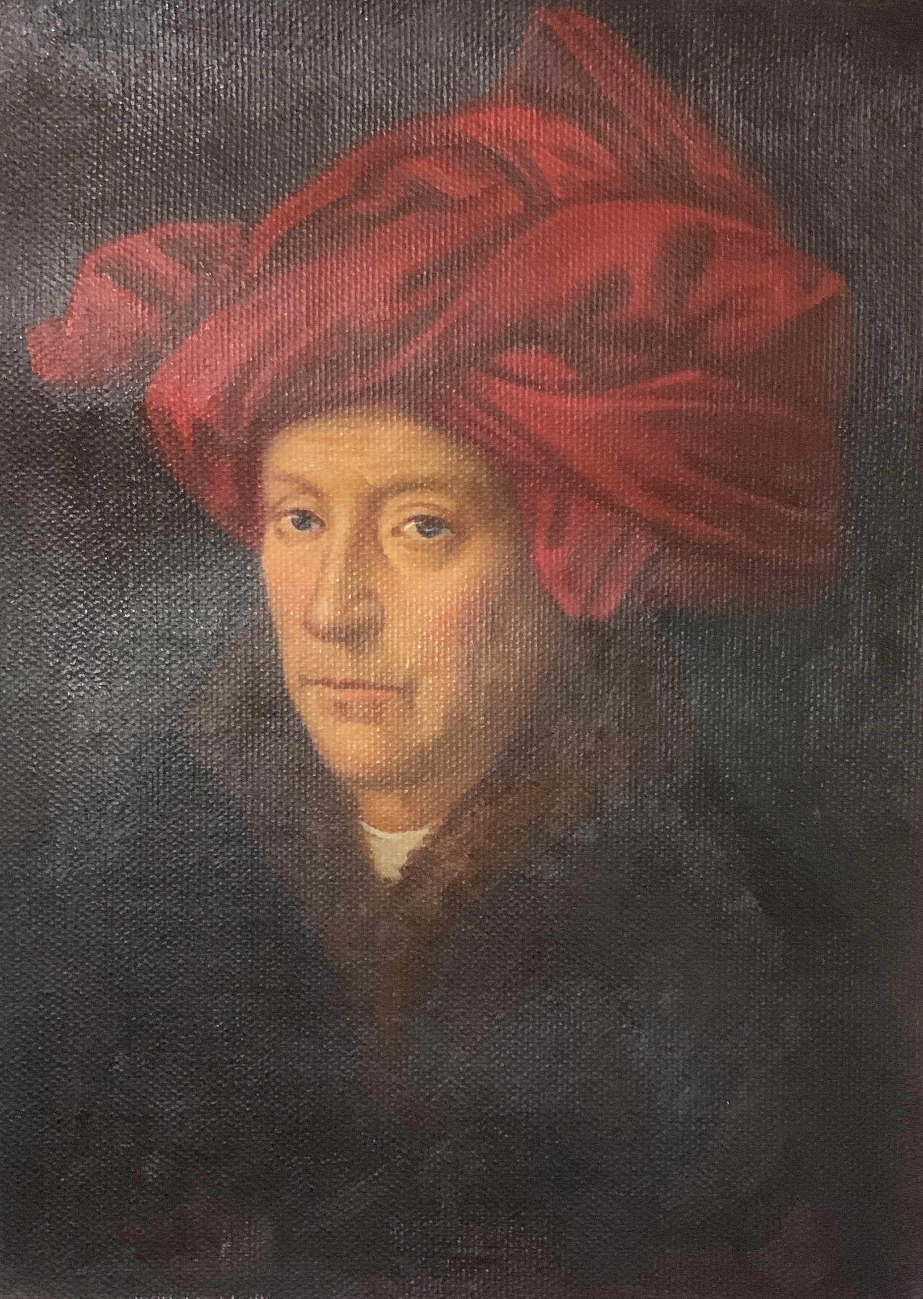 Jan Van Eyck Man In A Red Turban