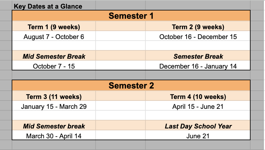 Calendar — Marigold Community Learning