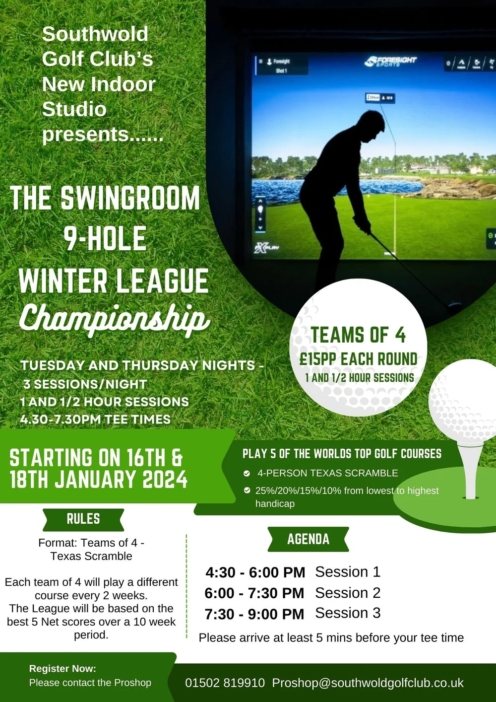 Swing Room — Southwold Golf Club