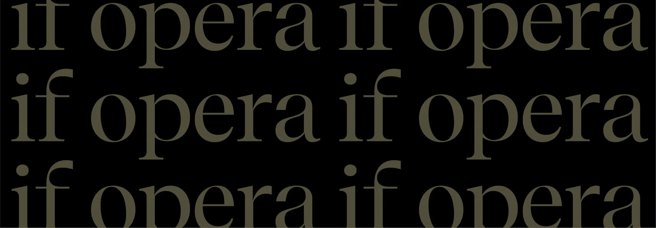 Corporate Support — If Opera