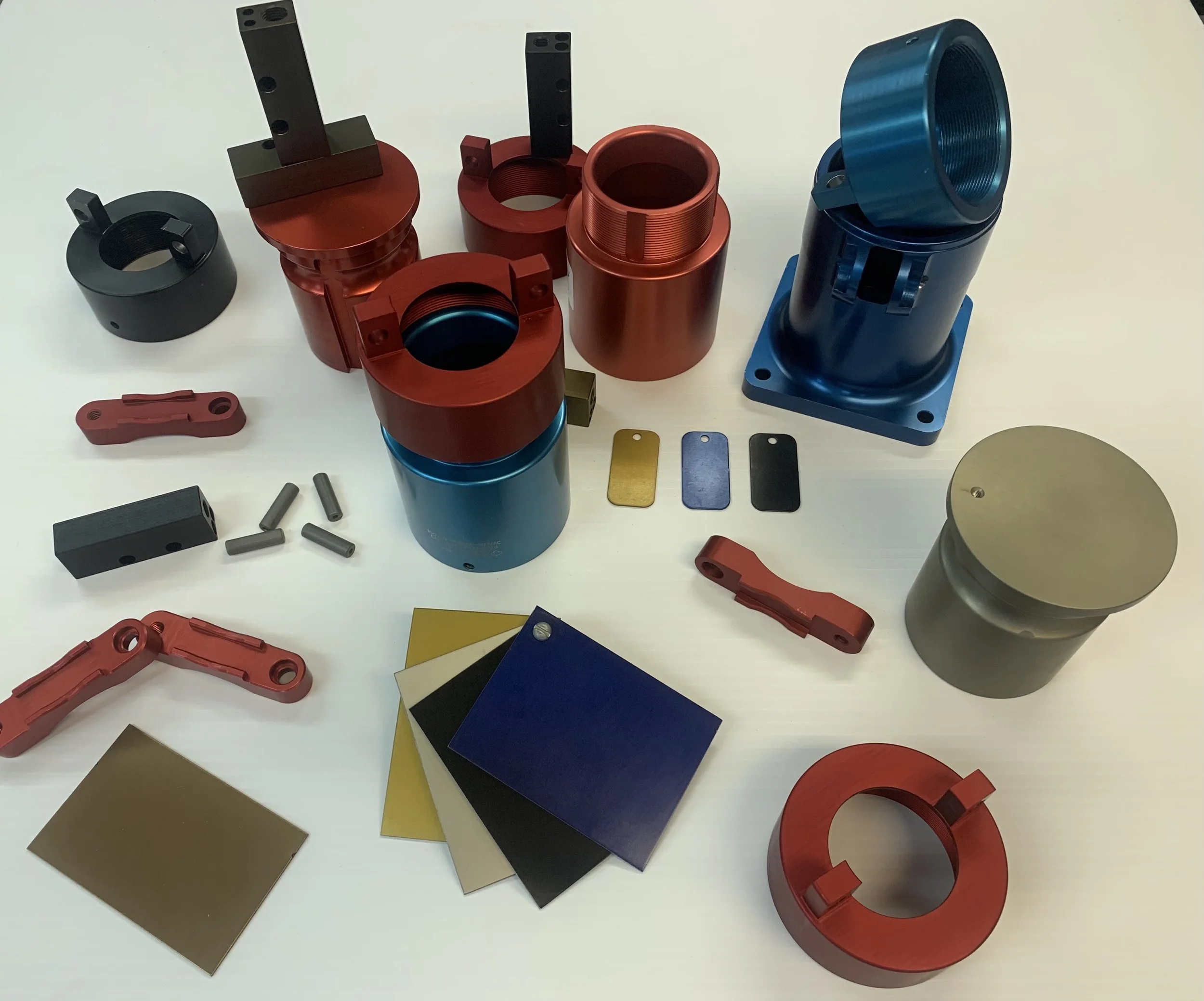 Anodized Parts — Alberta Base Anodizing