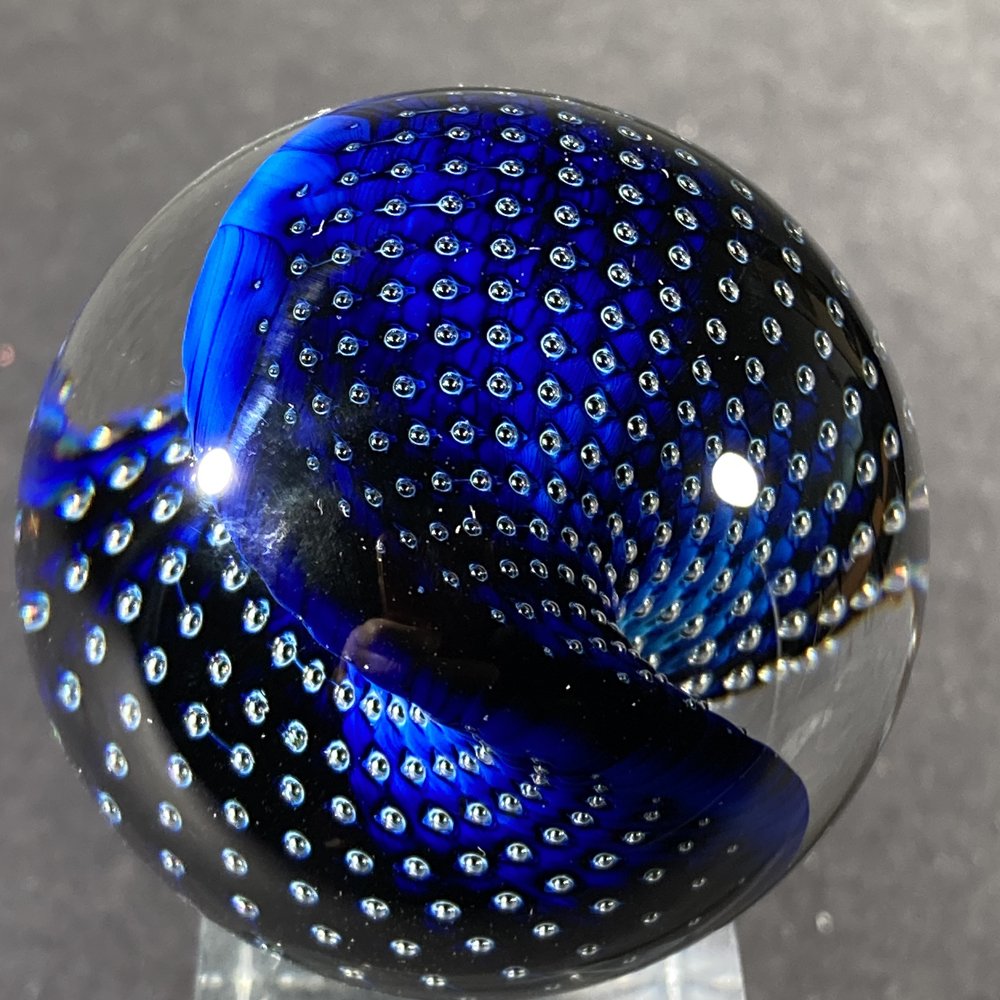 Acrylic Dimple Stand, 2" tall | Josh Simpson Glass