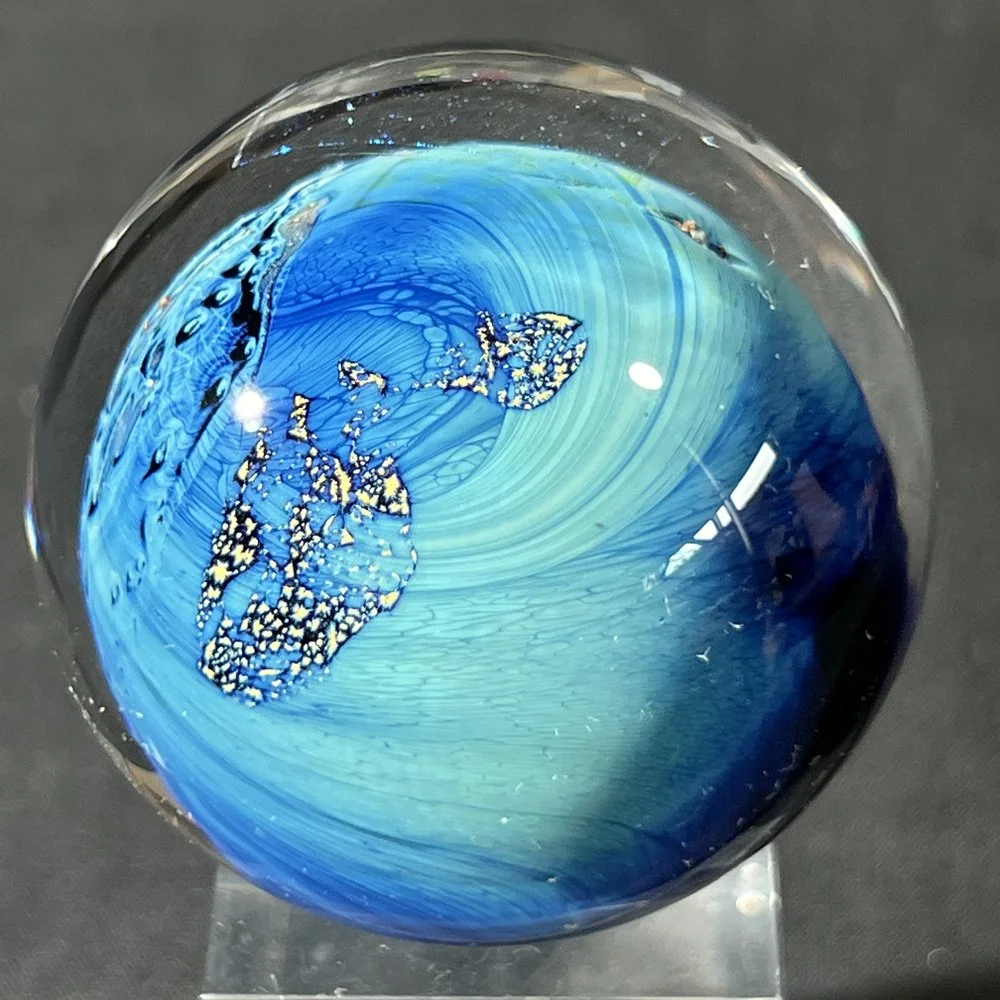Acrylic Dimple Stand, .75" tall | Josh Simpson Glass