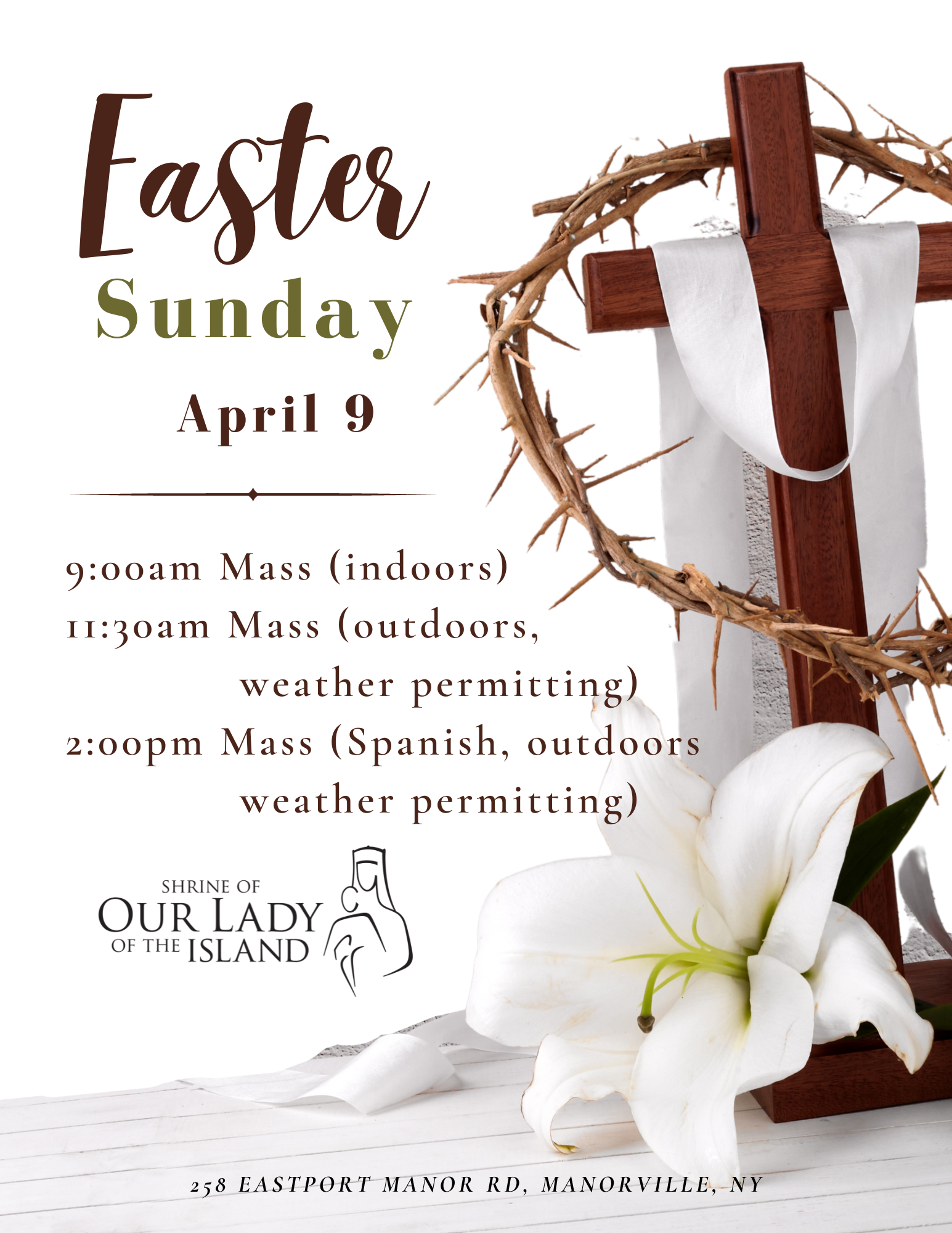 Easter Sunday — Shrine of Our Lady of the Island
