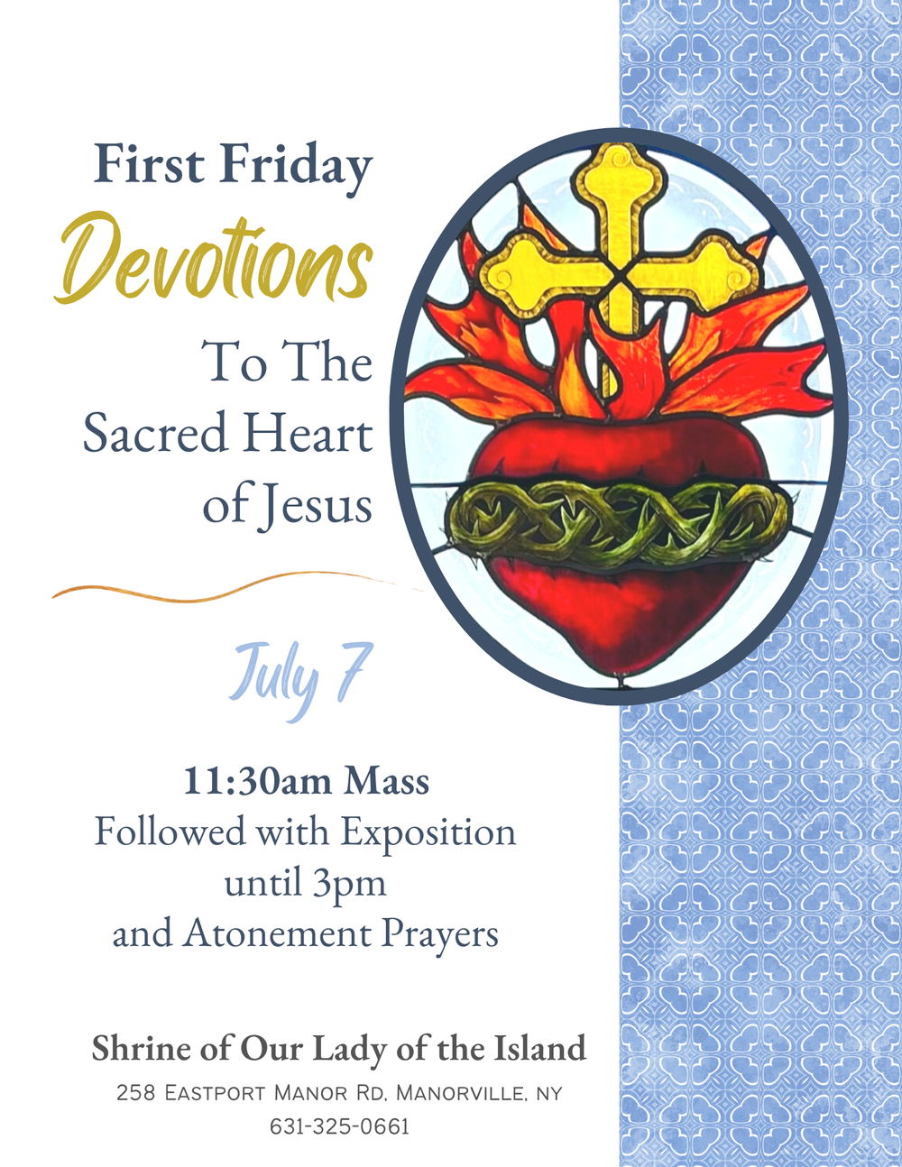 Shrine Events — Shrine of Our Lady of the Island