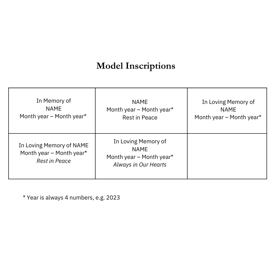 Veronica Steps Plaque — Shrine of Our Lady of the Island