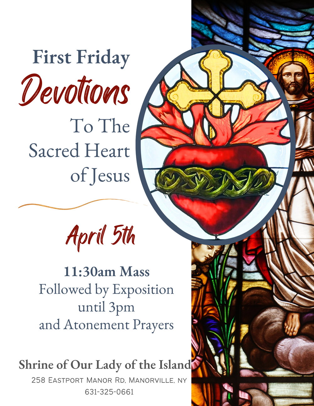 First Friday Devotions — Shrine of Our Lady of the Island