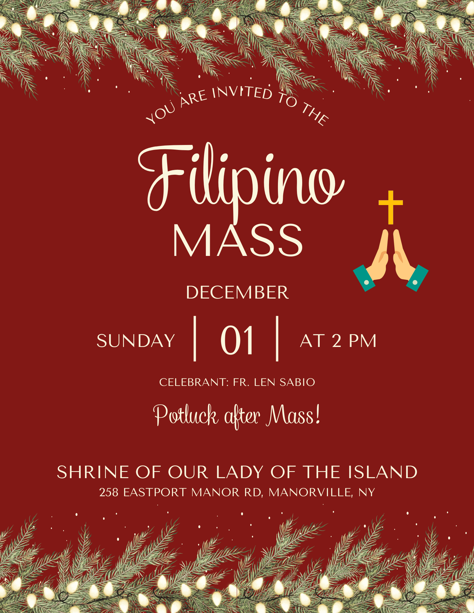 Filipino Mass — Shrine of Our Lady of the Island